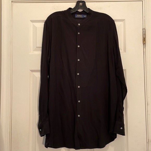 Polo Ralph Lauren | Tops | Polo Ralph Lauren Viscose Tuxedo Style Tunic ...